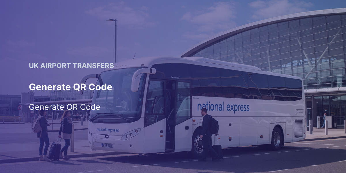 Generate QR Code | Airport Bus Express